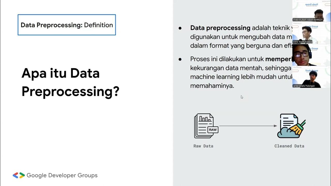 Study Group #4 Machine Learning - Feature Engineering and Data Preprocessing - YouTube