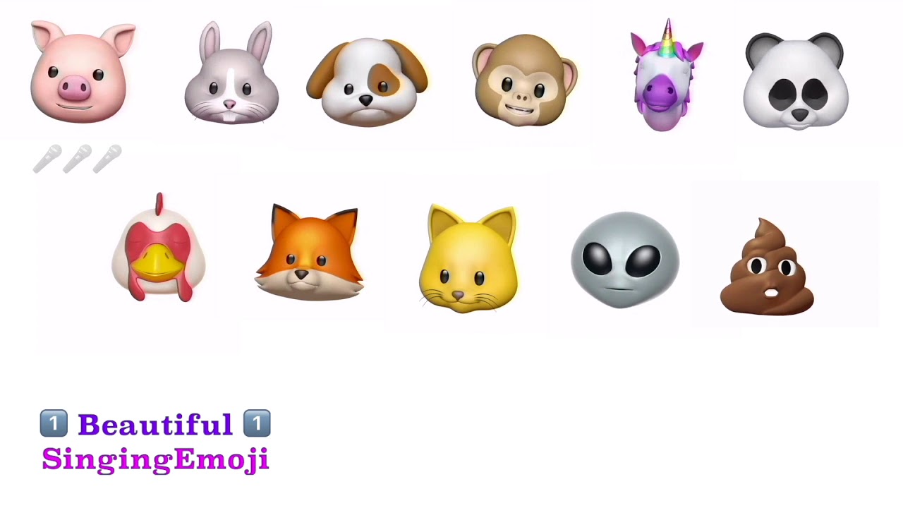 Single Animal Emojis