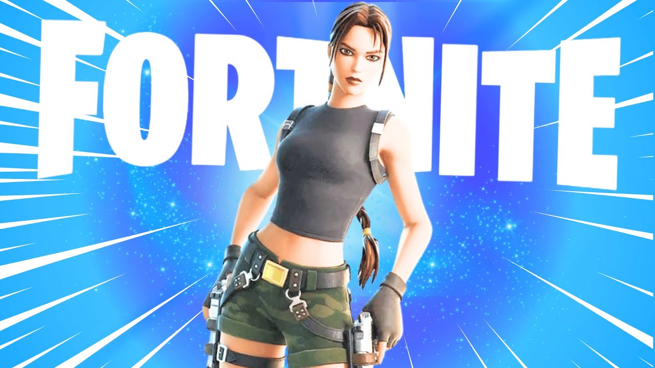 🔴LIVE! NEW* FORTNITE LARA CROFT UPDATE EARLY! NEW SKIN BUNDLE, JEEP ...