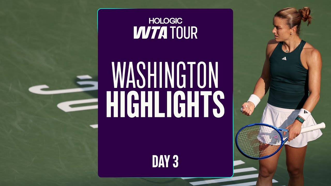 First four quarterfinalists decided on Day 3 in Washington | WTA Match ...