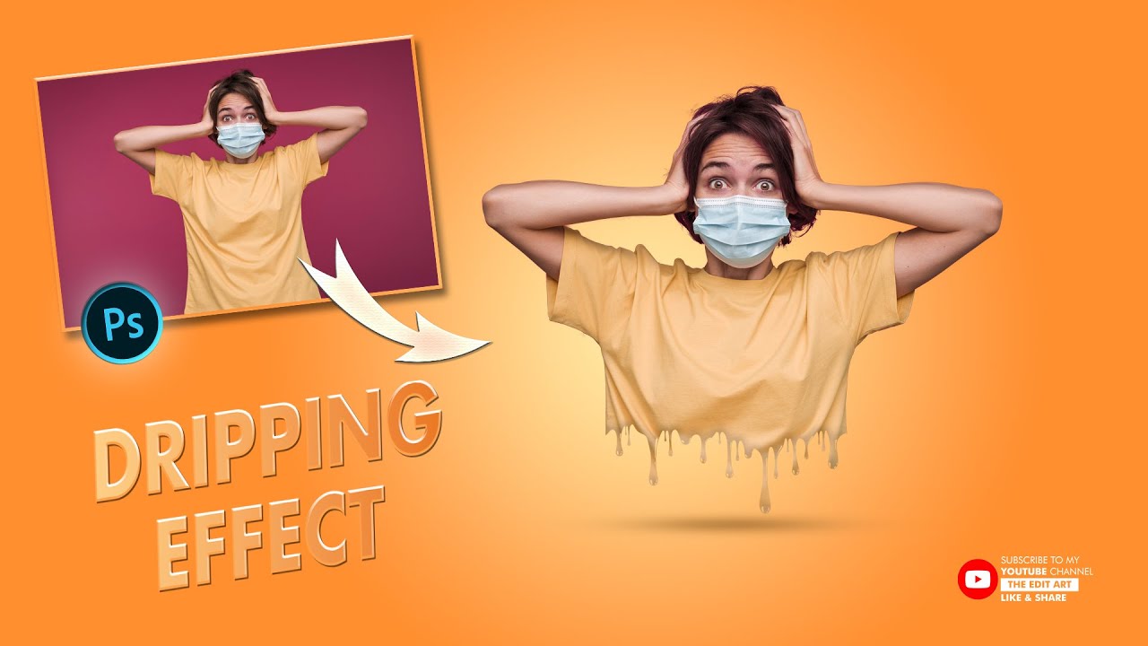 How To Create Dripping Effect In Photoshop | Tutorial | Pro Editor ...