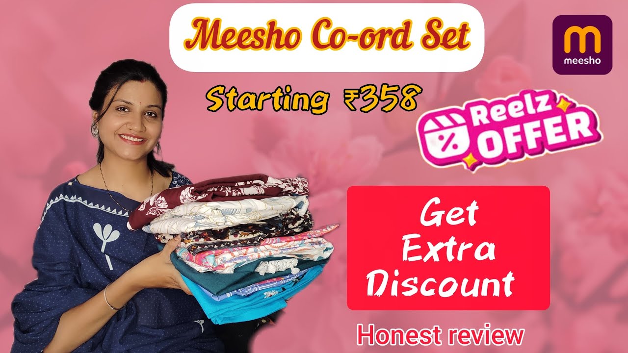 Meesho Co-ord Set Haul 😍 Starting ₹358 | Worth It or Not? | Honest ...