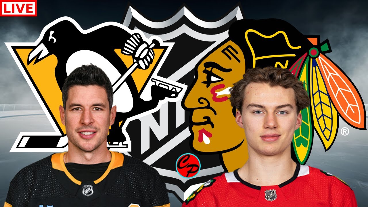 Pittsburg Penguins vs Chicago Blackhawks NHL Hockey Live Game Cast ...