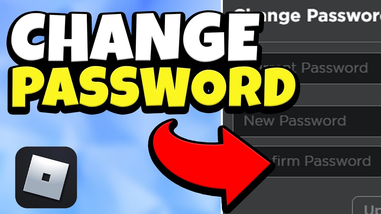How To Change Password In Roblox (2 Methods) - YouTube