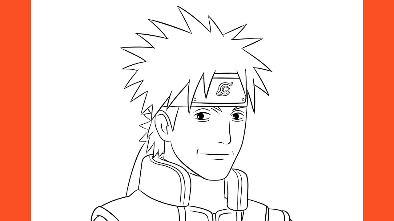 How To Draw Sakumo Hatake (Naruto) - YouTube