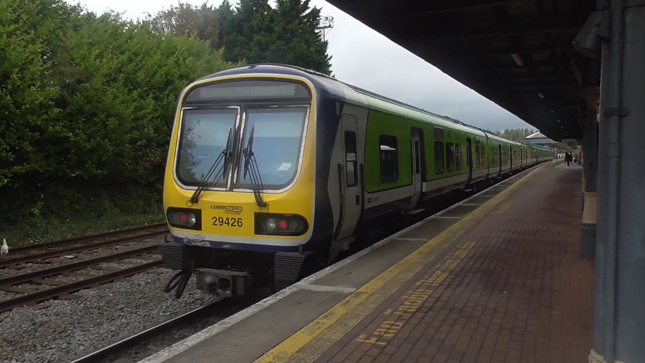 Irish Rail 29000 Class DMUs 29026 + 29028 - Dundalk (20/10/18) - YouTube