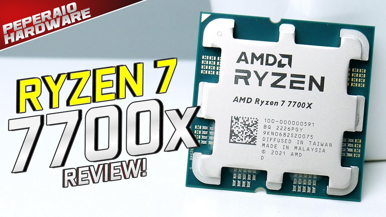 RYZEN 7 7700x: O Novo Octa Core ZEN 4 AMD! Estabilidade, Temperatura, Performance vs 5800x e ...