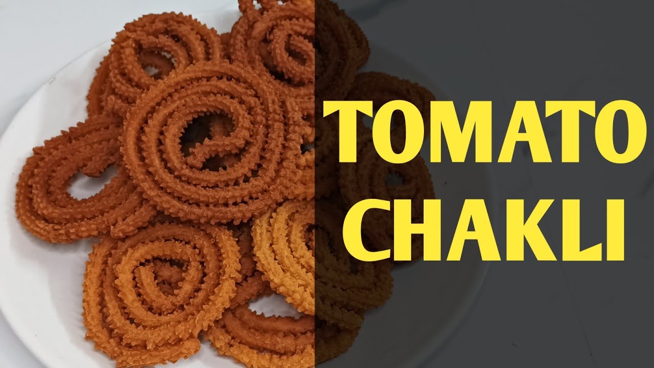 TOMATO CHAKLI RECIPE||TOMATO MURUKKU RECIPE||VARDHI'S FOOD WORLD ...