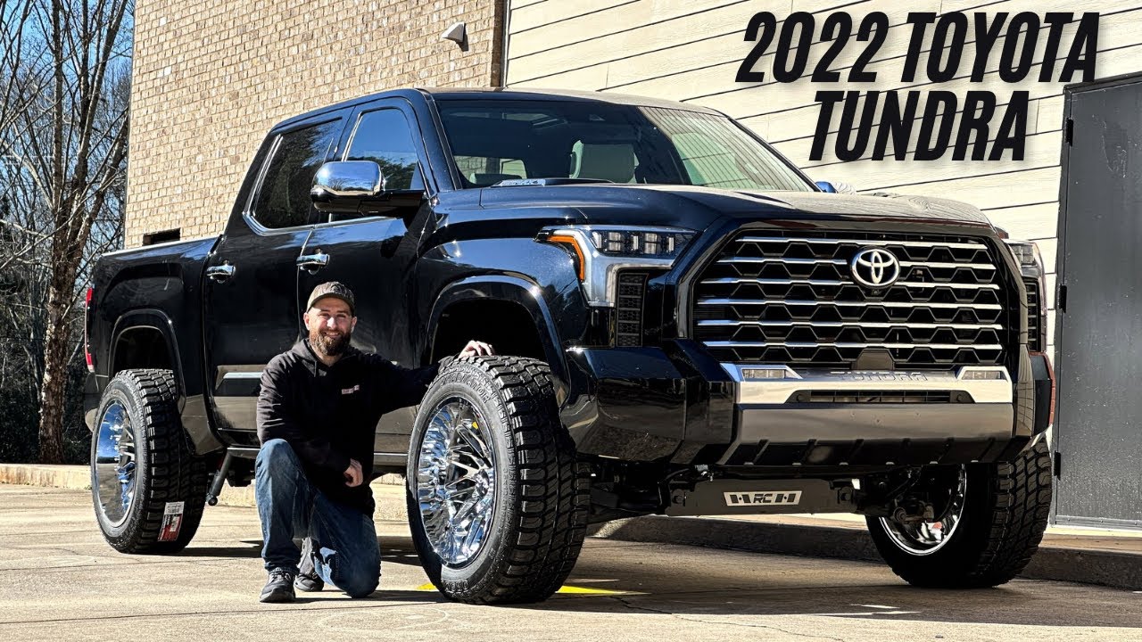 Lifted & Loaded: 2022 Toyota Tundra Makeover with Stunning 22x12 Arkon ...