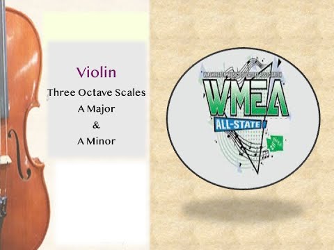 All State Violin 3 Octave scales - YouTube