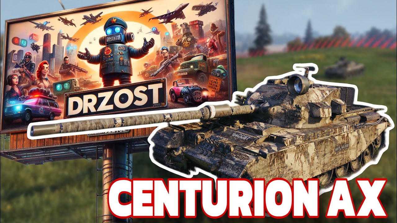 World of Tanks/ Komentovaný replay/ Centurion AX - YouTube