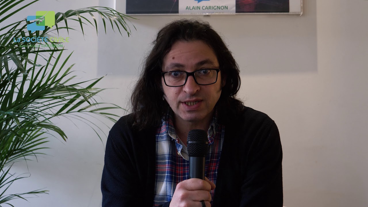 FRÉDÉRIC ZENOU EN 1 MINUTE [ COLLECTIF DE LA SOCIÉTÉ CIVILE #33 ] - YouTube