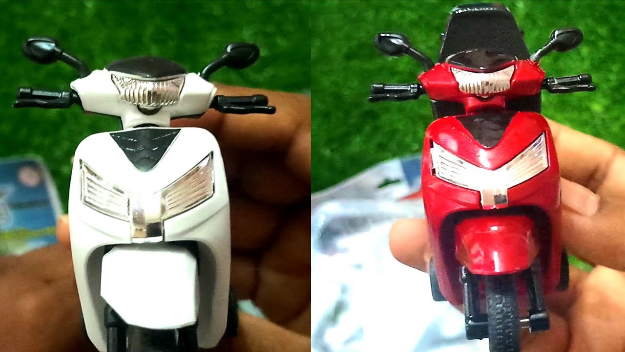 Unboxing 💕Miniature Bestiva Scooties😍 | Red 🔴 & White ⚪ Colour | Best ...