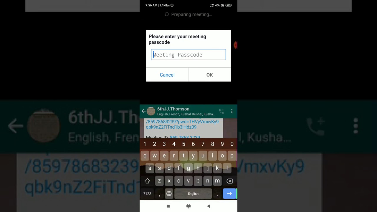 how to Zoom meeting connecting and split screen , hidden app - YouTube