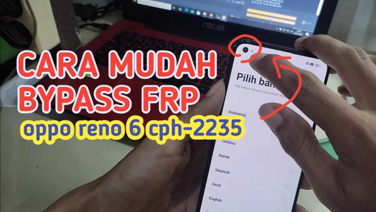 CARA MUDAH BYPAS FRP OPPO RENO 6 CPH 2235 ( UNLOCKTOOL ) - YouTube