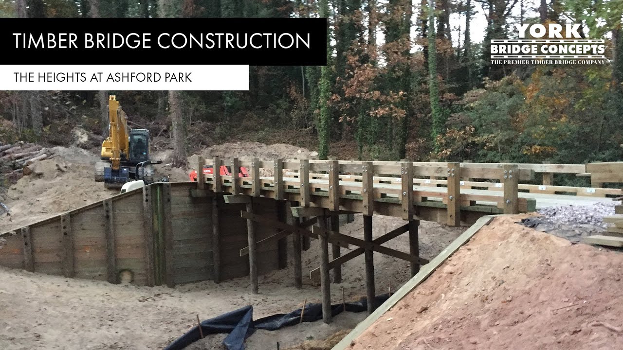 How to Build a Timber Bridge | The Heights at Ashford Park - Chamblee ...