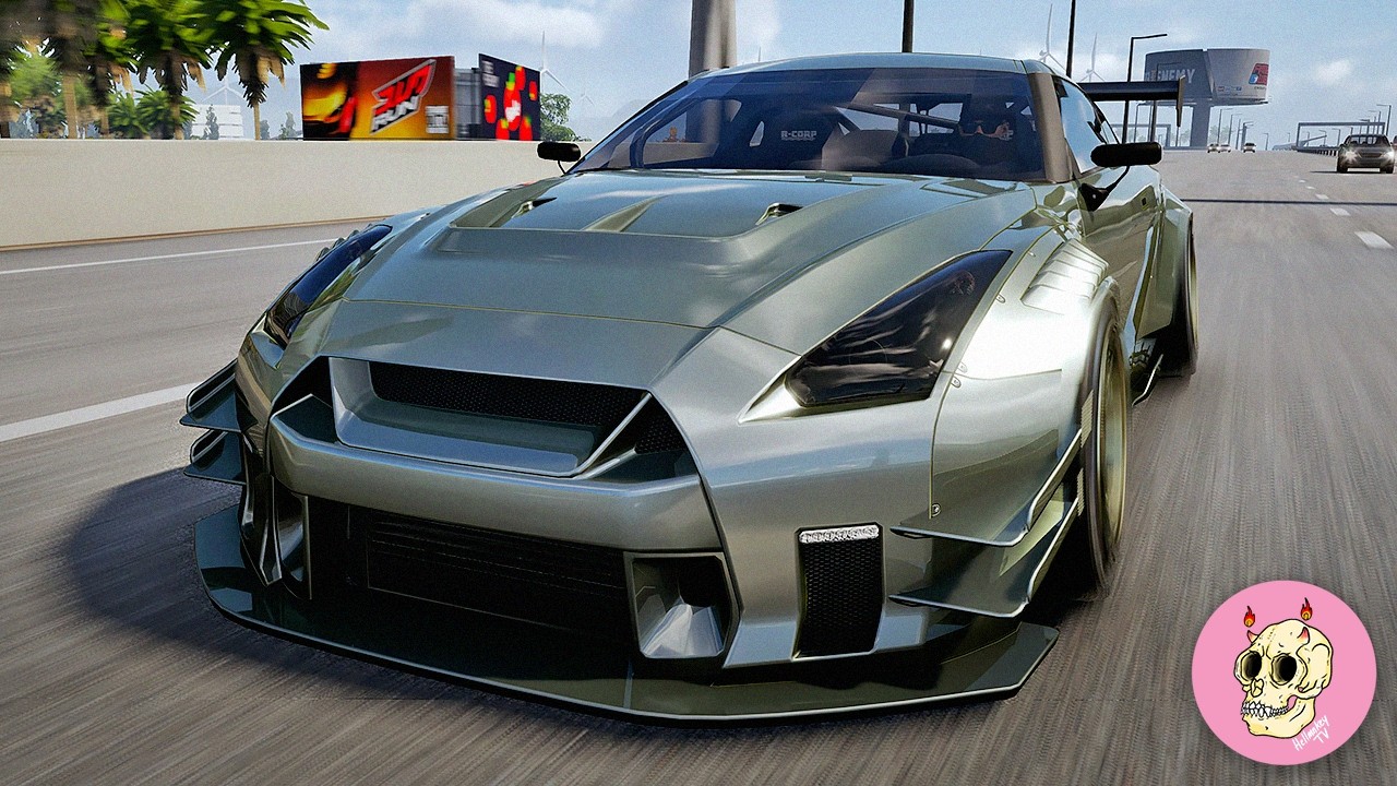 Unleashing the Beast: Nissan GT-R R35 Build - CarX Street PC - YouTube