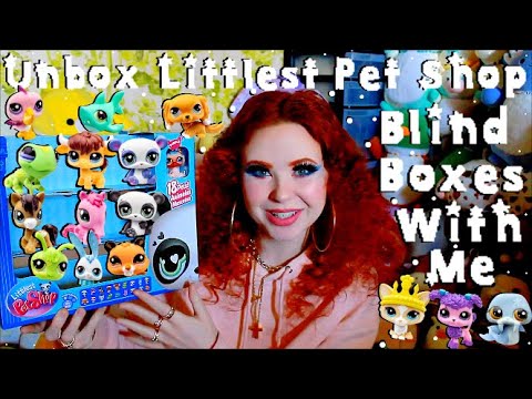 Unbox Littlest Pet Shop Blind Boxes With Me - YouTube