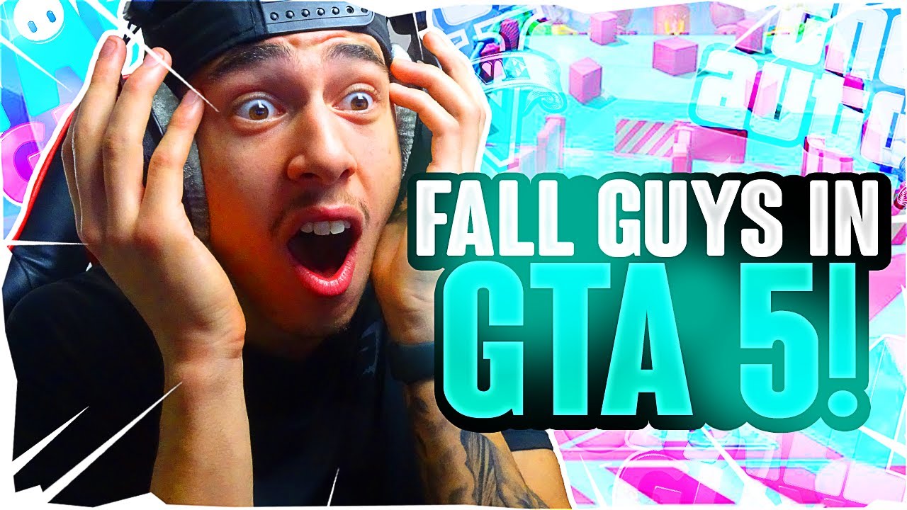 FALL GUYS MAP IN GTA V! - YouTube