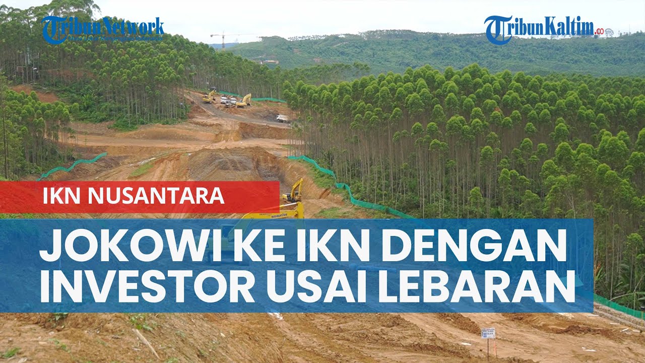 Jokowi ke IKN Nusantara dengan Investor Usai Lebaran, Progres Terbaru ...