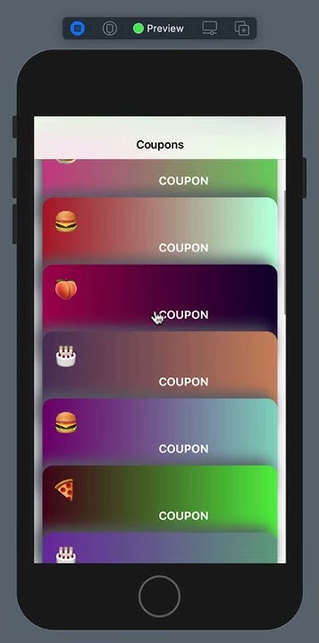 SwiftUI + rotate3D + zIndex + Spring Animation - YouTube