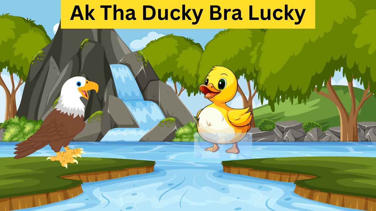 AK tha ducky bra lucky | Colorful kids Creations | Hindi Nursery Rhymes | Poems for kids - YouTube