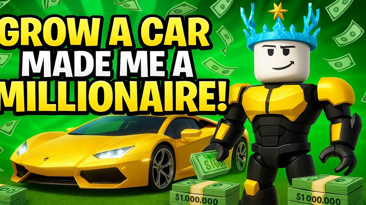 From Junk to Supercar in Minutes! 😱 | Grow a Car Roblox - YouTube