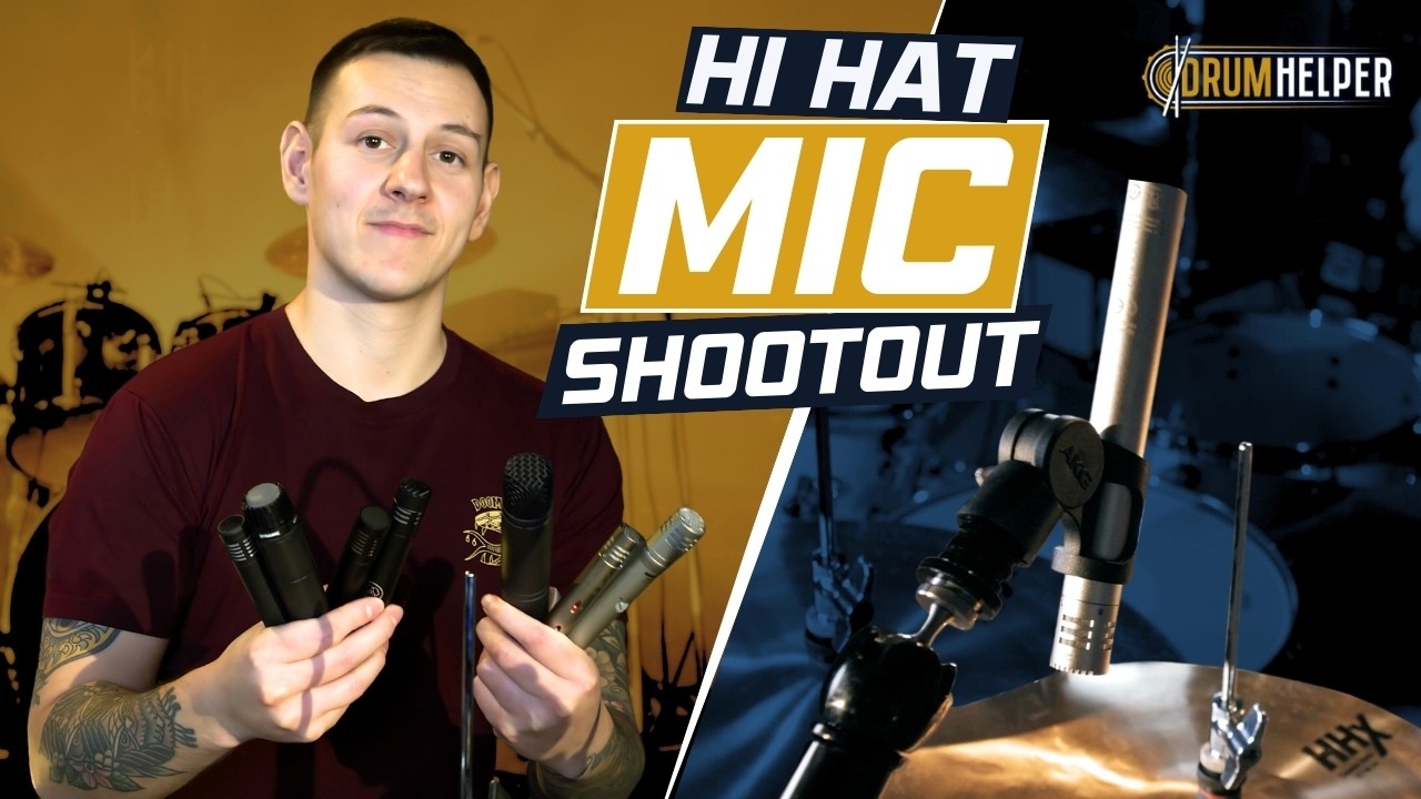 Ultimate Hi-Hat Mic Comparison | 8 Best Hi-Hat Microphones Tested - YouTube