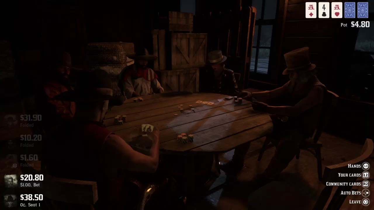 Red Dead Redemtion 2 (POKER ON ITS BEST) - YouTube
