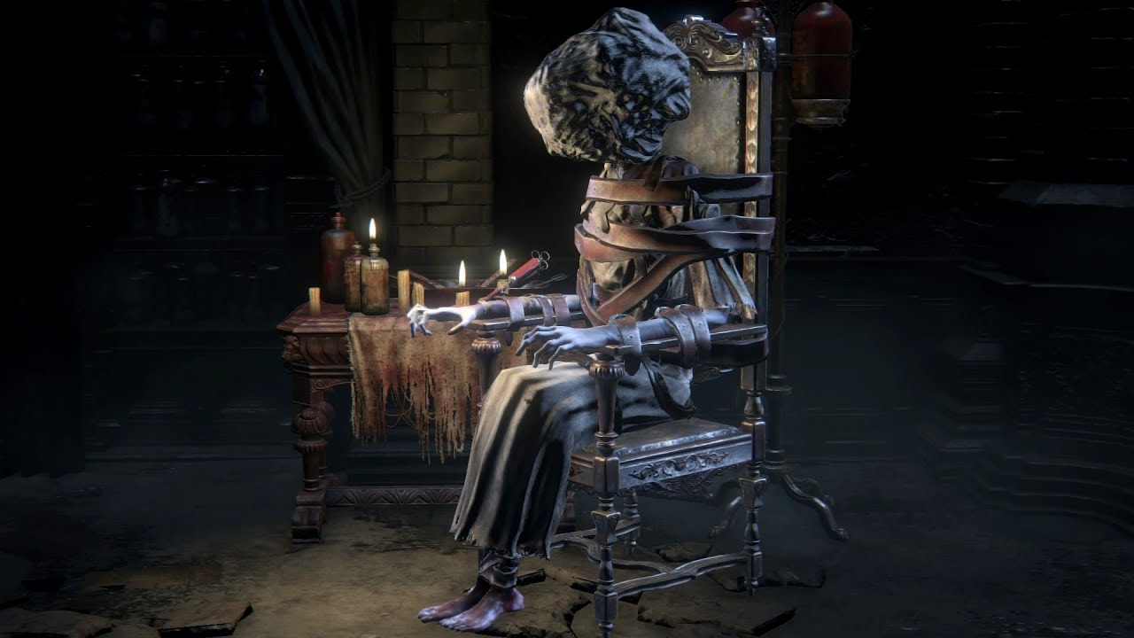 Saint Adeline Complete Questline - Bloodborne Old Hunters DLC - YouTube