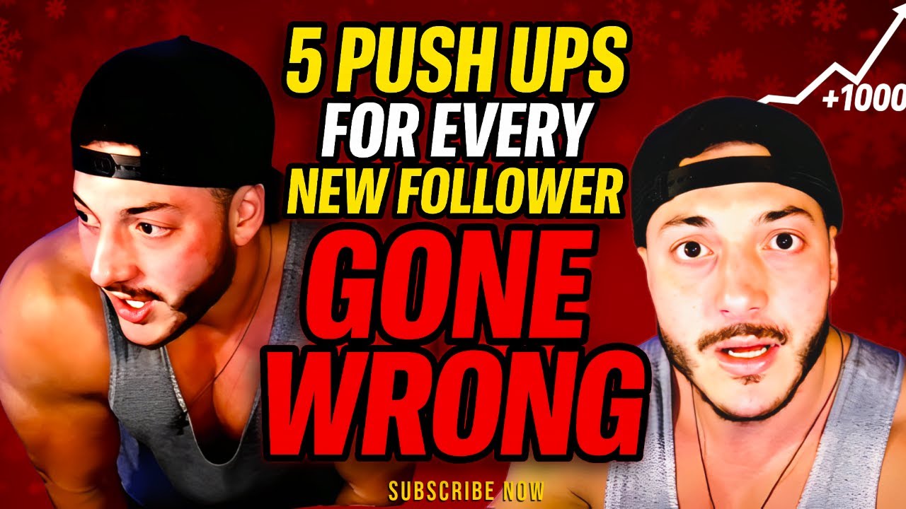 5 Push Ups For Every New Follower GONE WRONG ft. Buddy Matthews - YouTube