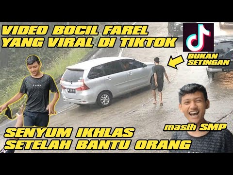 PANTAS VIRAL !!! Video bocah smp sang penyelamat di sitinjau lauik, bocil farel