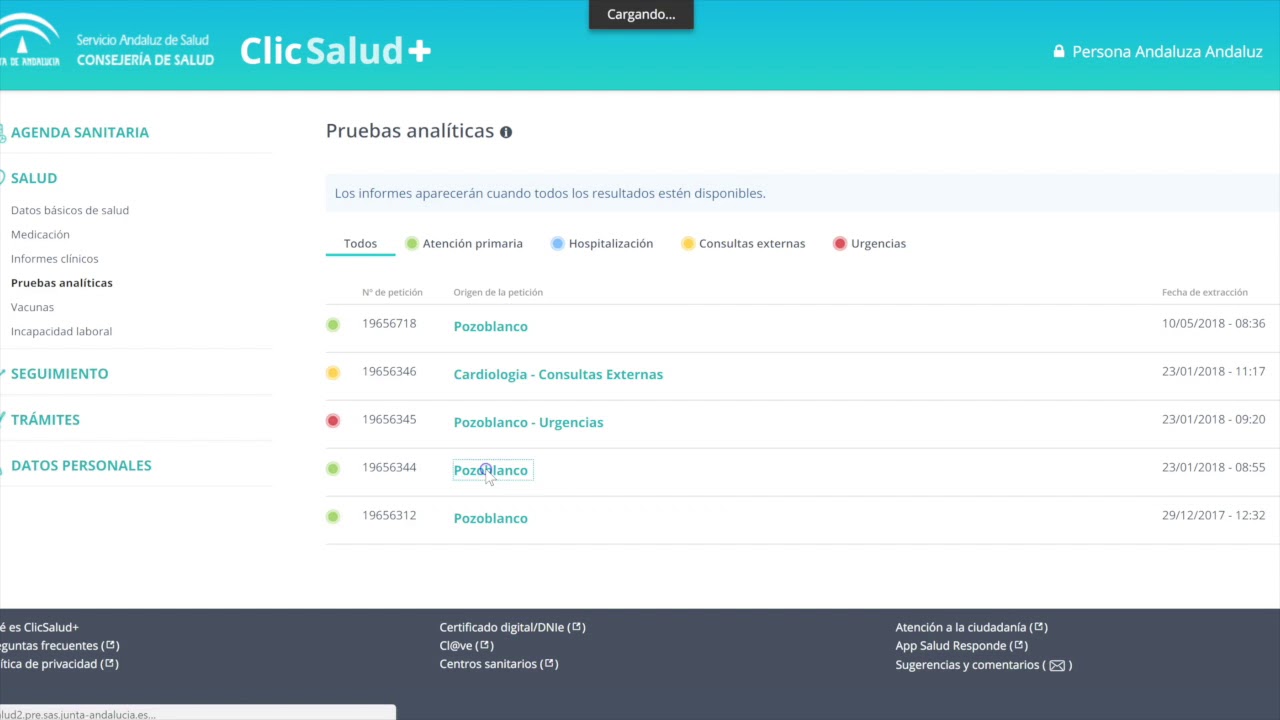 ¿Cómo puedo acceder a mis pruebas analíticas en ClicSalud+? - YouTube