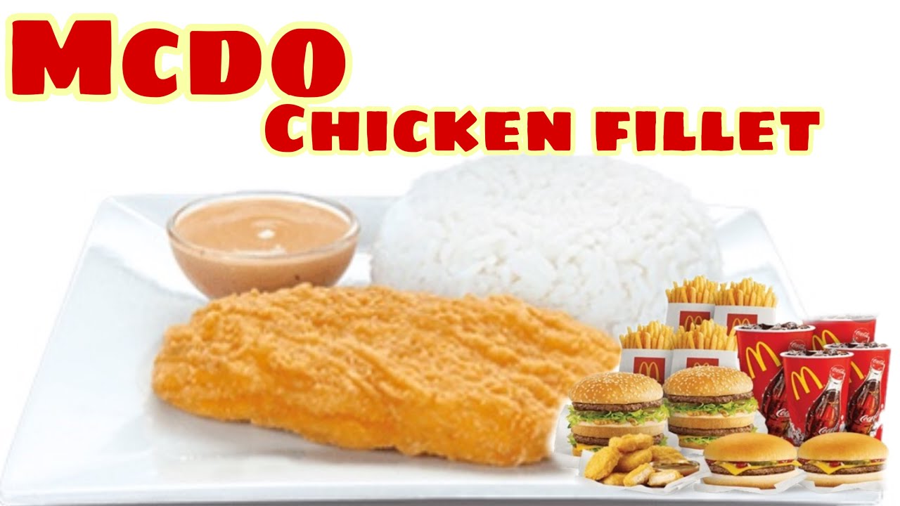 Secret Ingredient ng McDo | Chicken Fillet with Gravy - YouTube