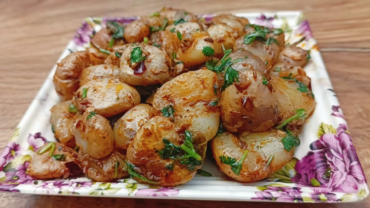 Singhara Fry|ऐसे बनाएं सुपर टेस्टी सिंघाड़ा फ्राई|paniphal recipe - YouTube