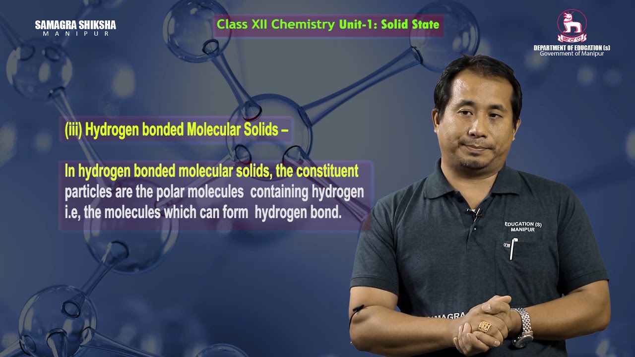 Class XII Chemistry Chapter 1: Solid State (Part 1 of 4) - YouTube