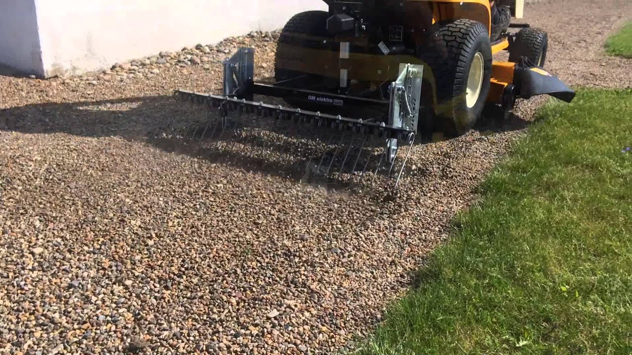 Skuffejern og rive med elhejs - YouTube