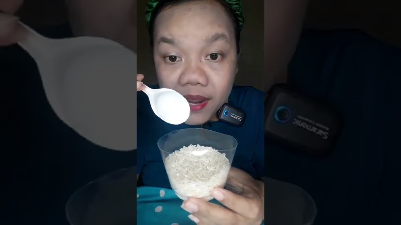 DYMA| ASMR RAW RICE EATING| Makan Beras 3 macam |asmrrawriceeating ...