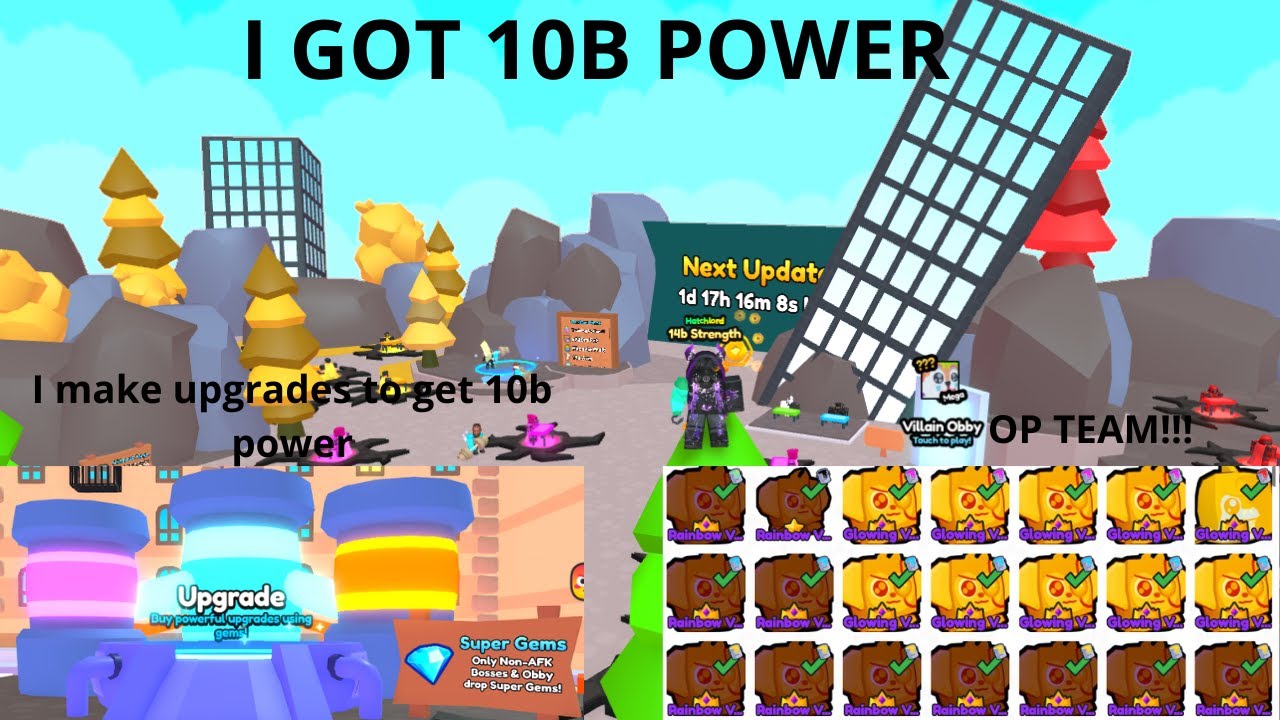 Hero event i got 10b power and OP Team in arm wrestling simulator ...