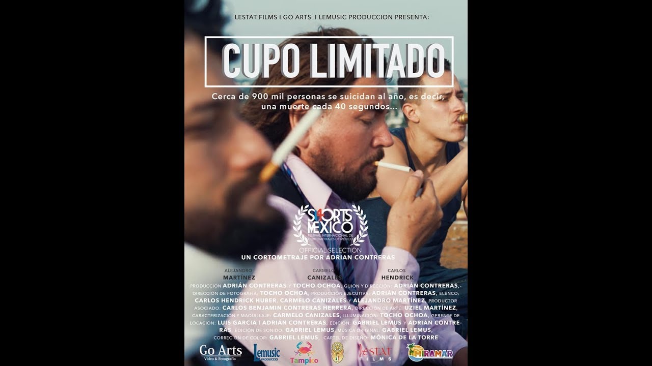 CUPO LIMITADO (2019) Selección Oficial en SHORTS MEXICO 2019 - YouTube