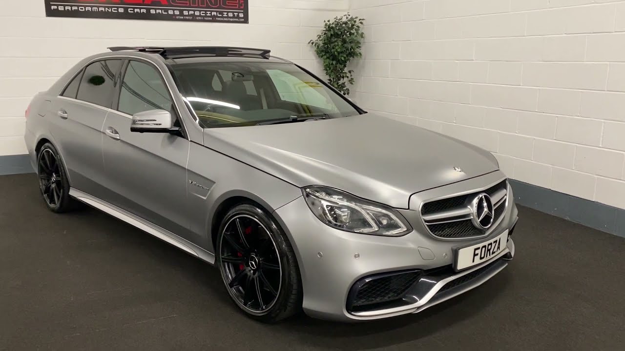 2015 Mercedes E63S Designo Matt Grey, Rare 580BHP Limited edition model ...