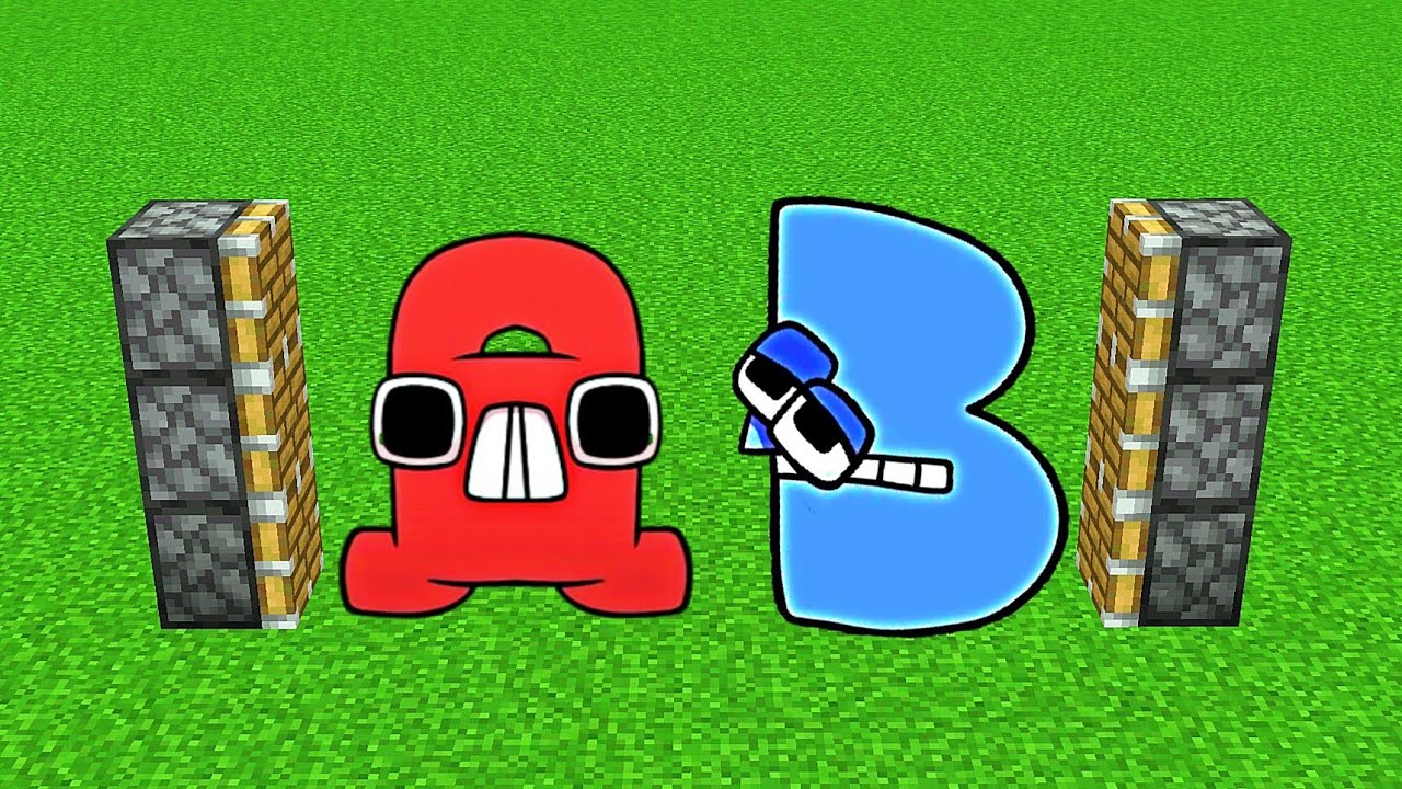 A + B = ??? in Minecraft [ALPHABET LORE] - YouTube