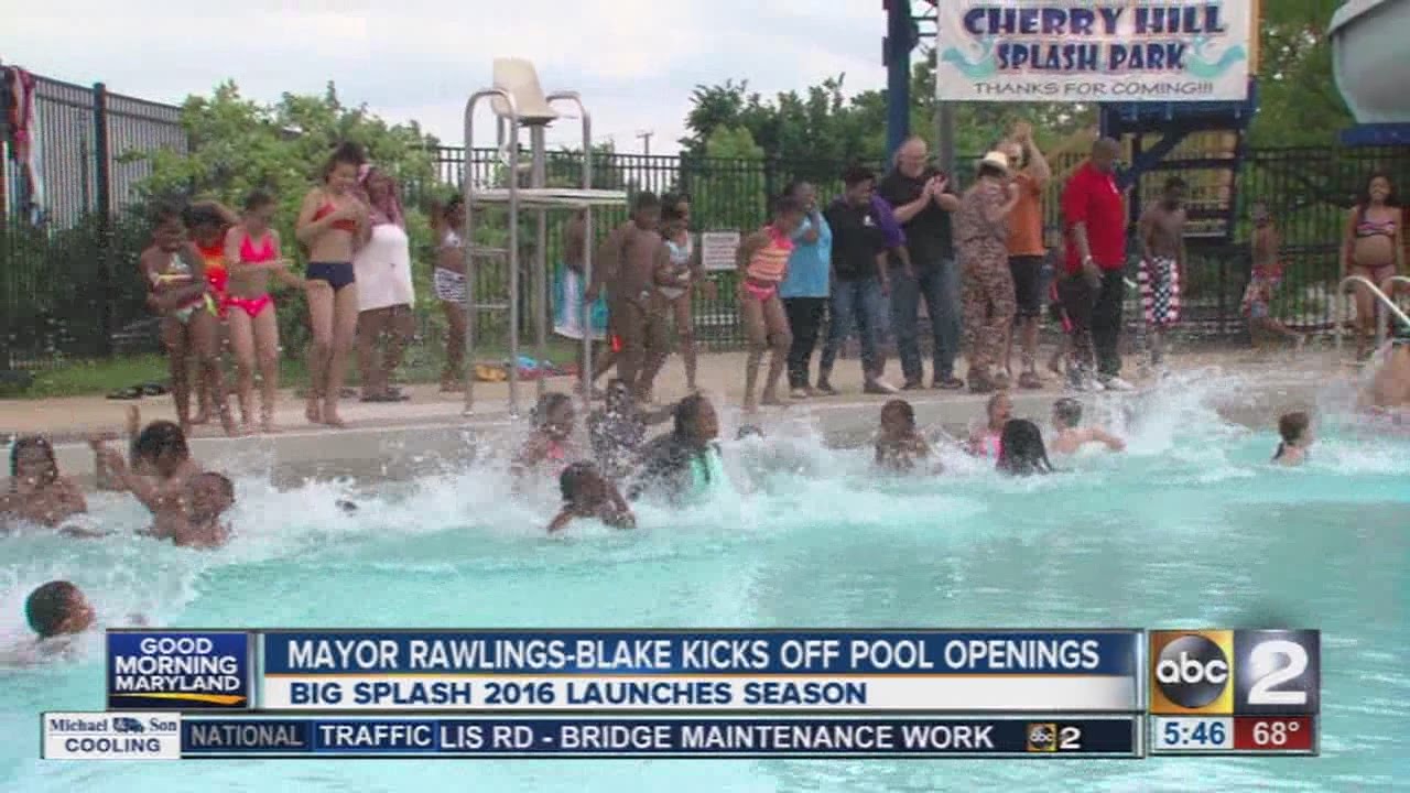 Baltimore City pools now open on the weekends - YouTube