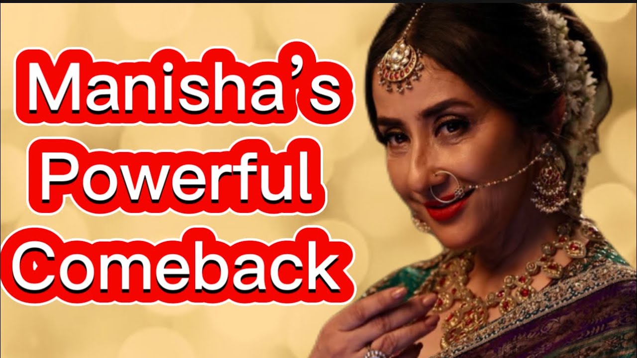 True Warrior Manisha Koirala || 22 Years Of Manisha - YouTube