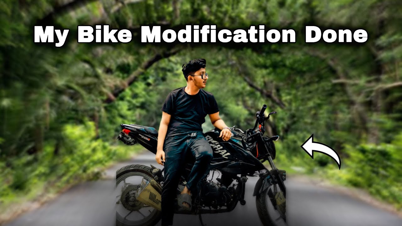 MY BIKE MODIFICATION DONE! - YouTube