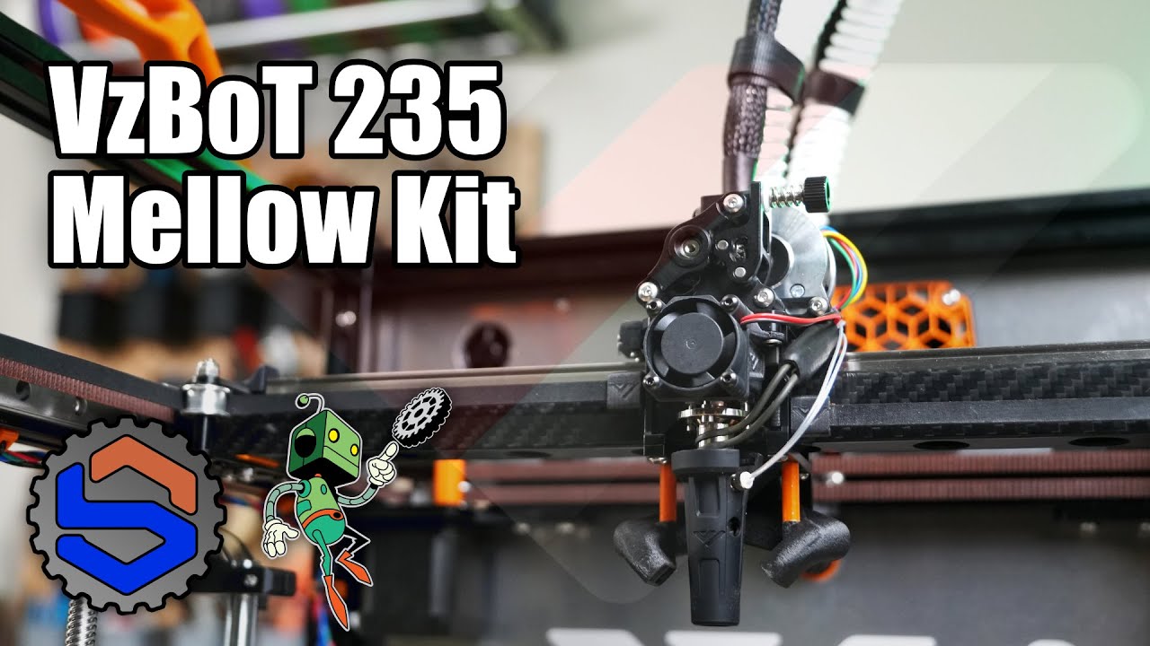 VzBot 235 Mellow Kit build with Steve Builds! - Part 10 - YouTube