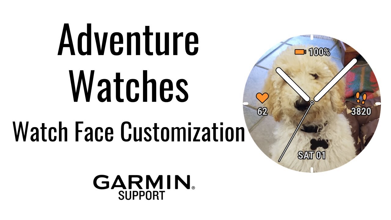 Adventure Watches | Watch Face Customization | Garmin Support - YouTube