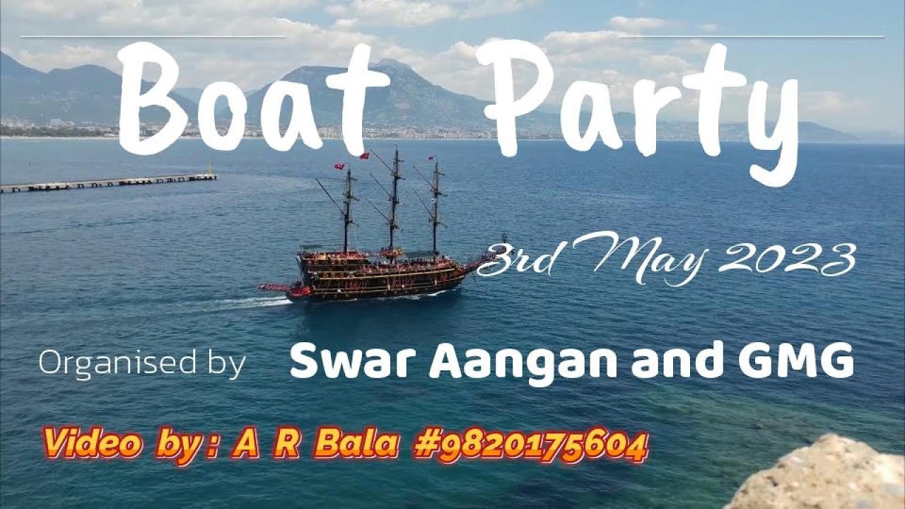 # Boat Party on 3rd May 2023 - YouTube