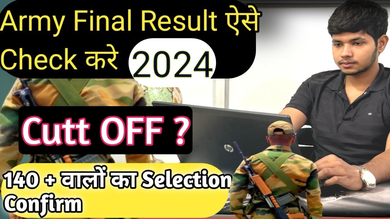 Army Final Result 2024 // CUTT OFF ? Agniveer Final Merit List ...