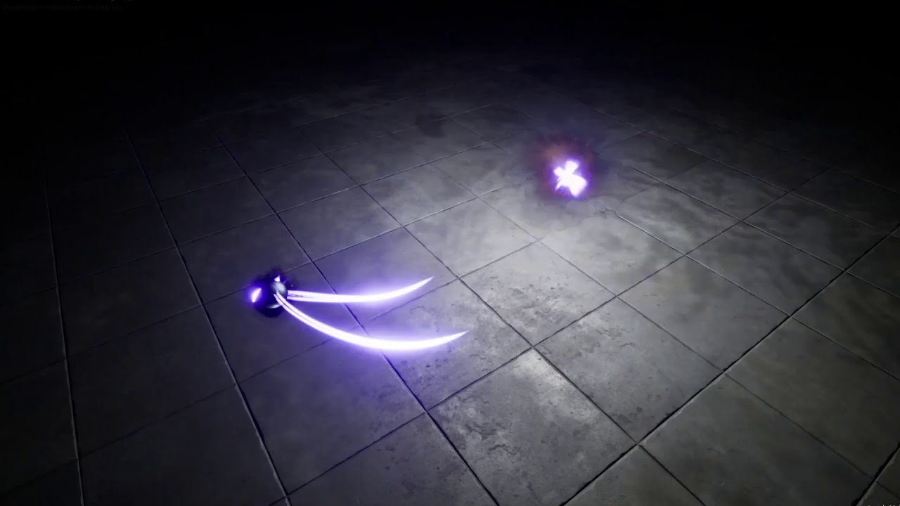 Disk Attack in unreal engine Game Effect - YouTube